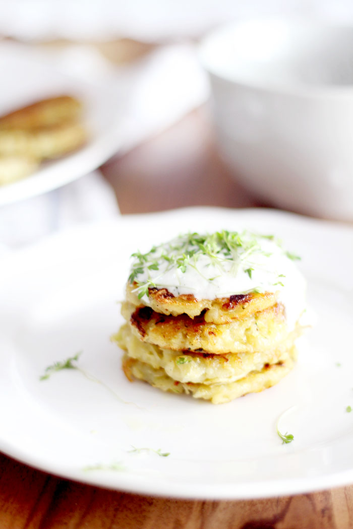 Easy & Yummy: Vegane Zucchini Rösti - provinzkindchen